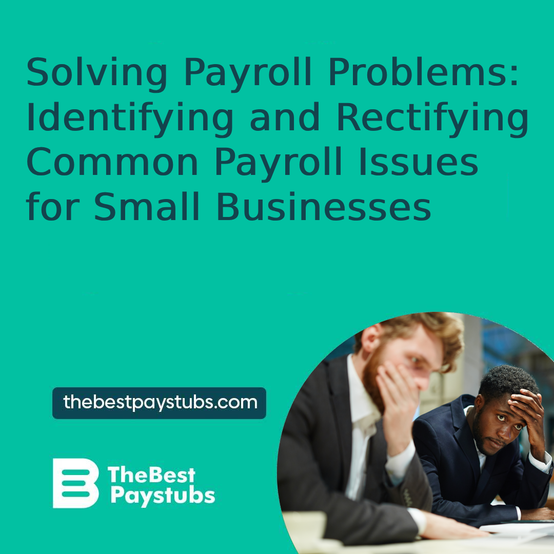 Solving Payroll Problems: Identifying and Rectifying Common Payroll Issues for Small Businesses