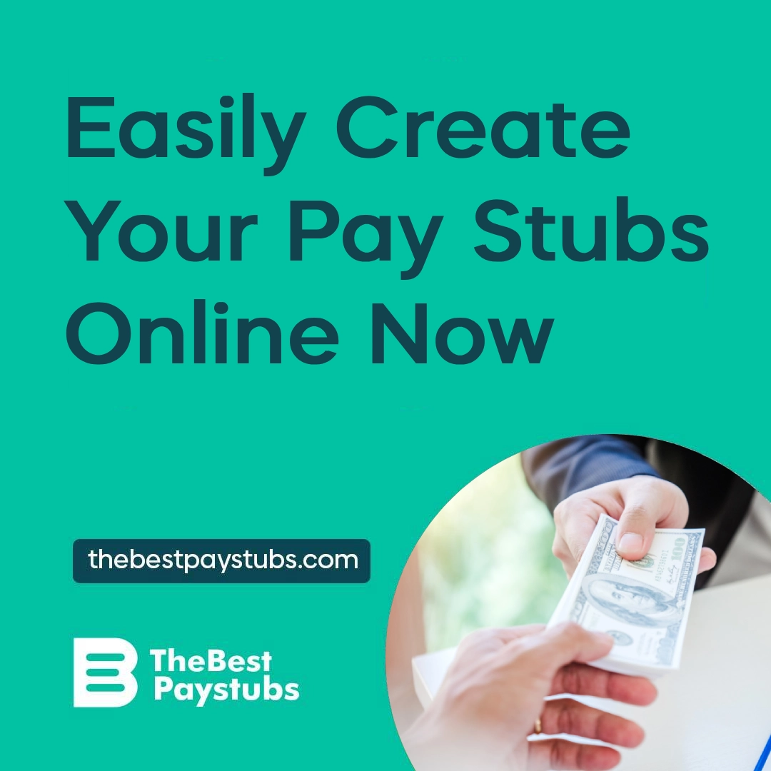 Easily Create Your Pay Stubs Online Now