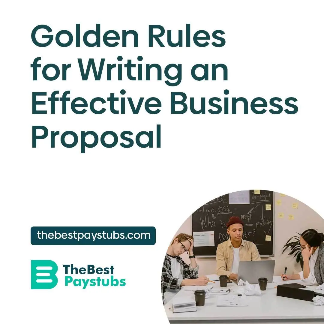 Golden Rules for Writing an Effective Business Proposal