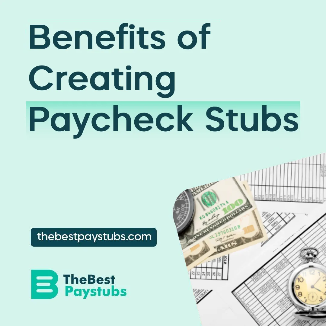 Pay Stub Generator - Check Stub Maker, Paycheck Stub Creator | The Best ...