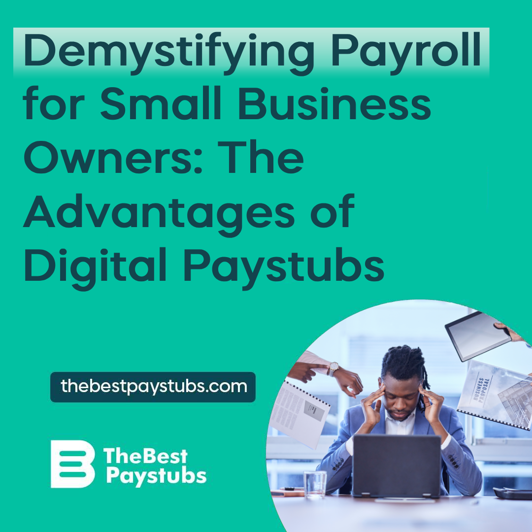 Pay Stub Generator - Check Stub Maker, Paycheck Stub Creator | The Best Paystubs