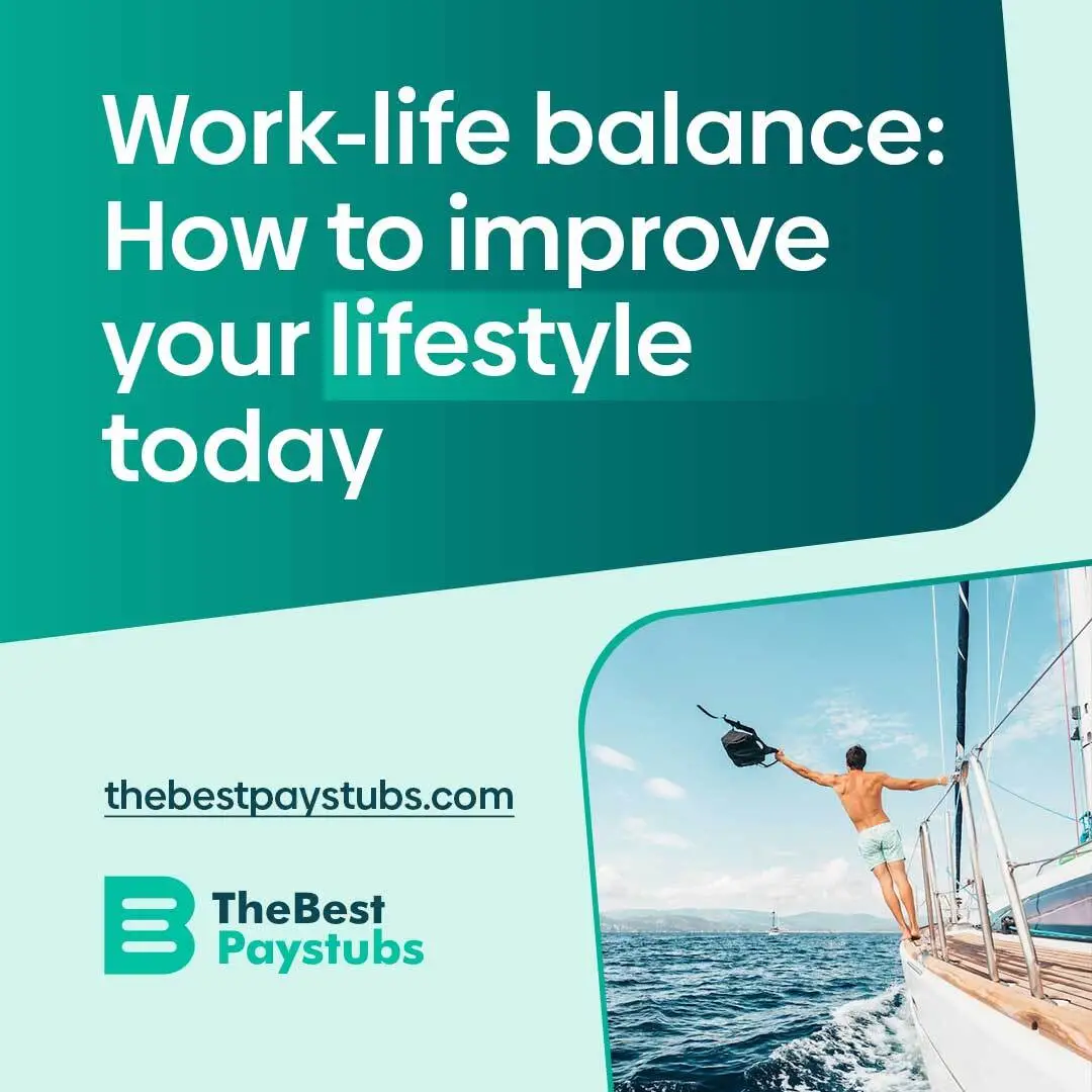 Work-life balance: How to improve your lifestyle today