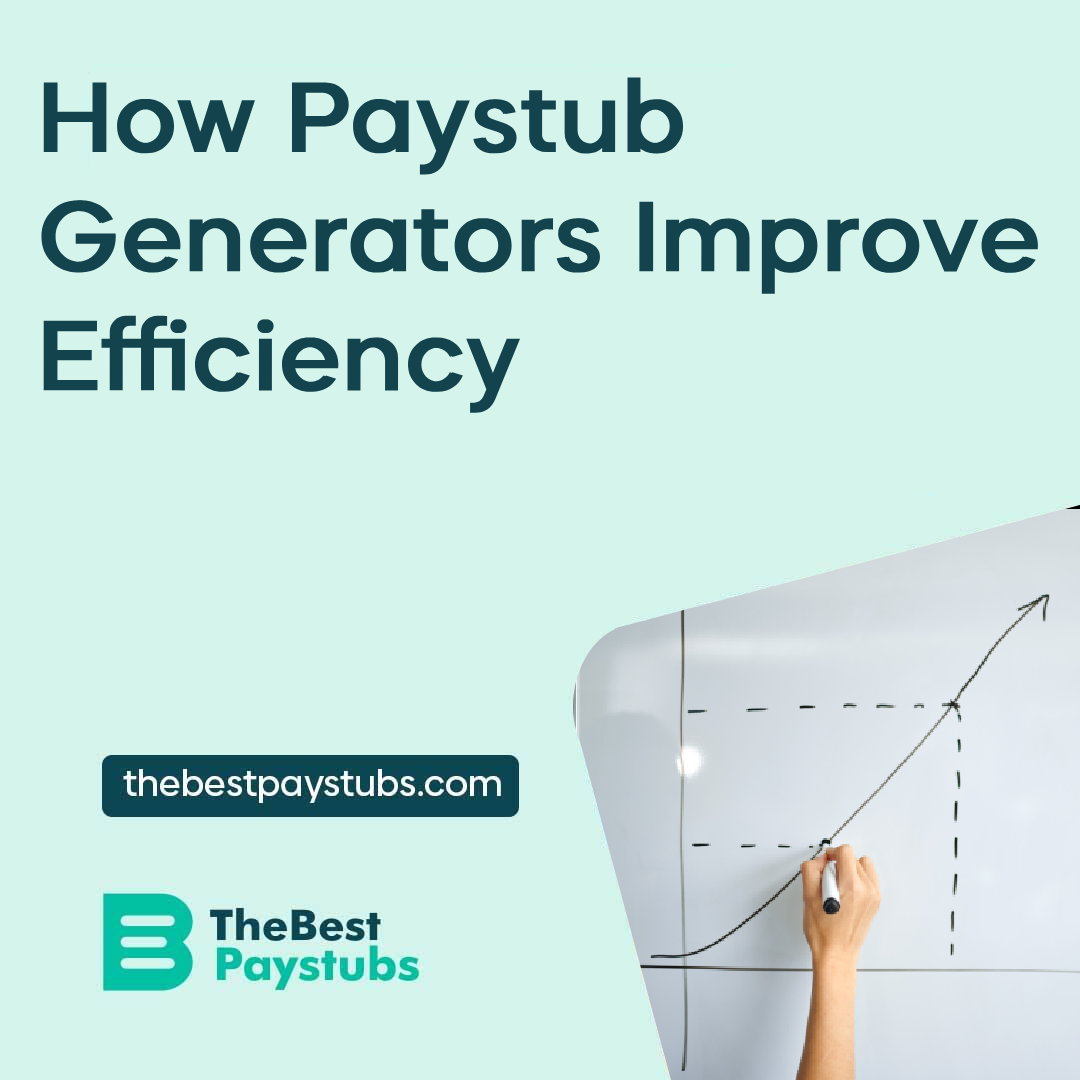 Pay Stub Generator - Check Stub Maker, Paycheck Stub Creator | The Best ...