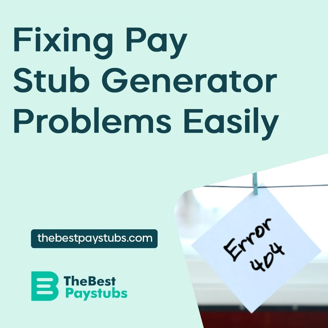 Pay Stub Generator - Check Stub Maker, Paycheck Stub Creator | The Best ...